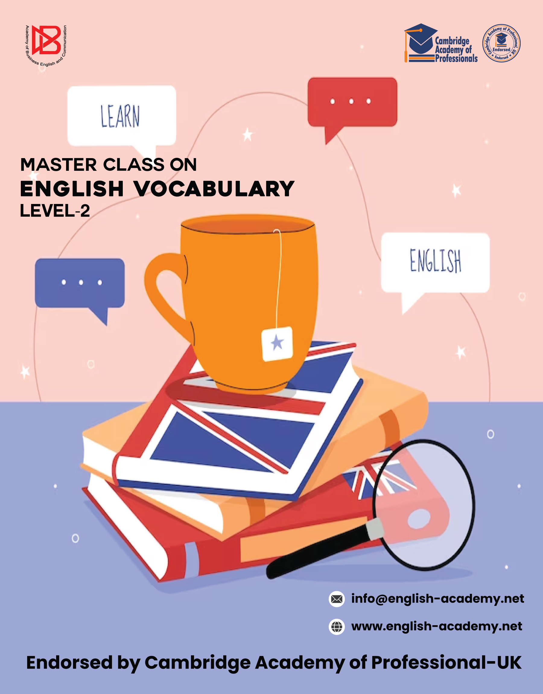 Master Class on English Vocabulary : Level-2